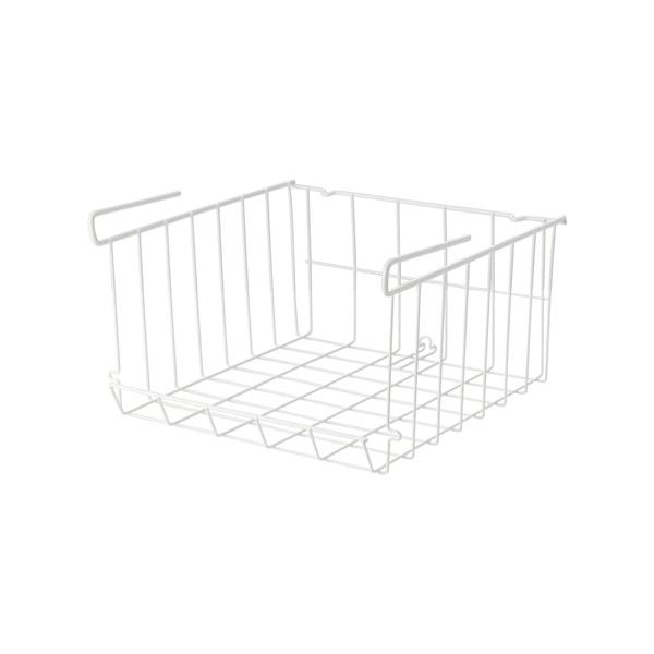 長さ: 31 cm幅: 30 cm高さ: 18 cmこの商品は組み立てが必要です- さらに収納を増やしたい場合は、上下に重ねて使えます。棚に取り付けても、そのままデスクの上などに置いても使えますシェルフユニットに重ねて取り付ける場合は、安定...