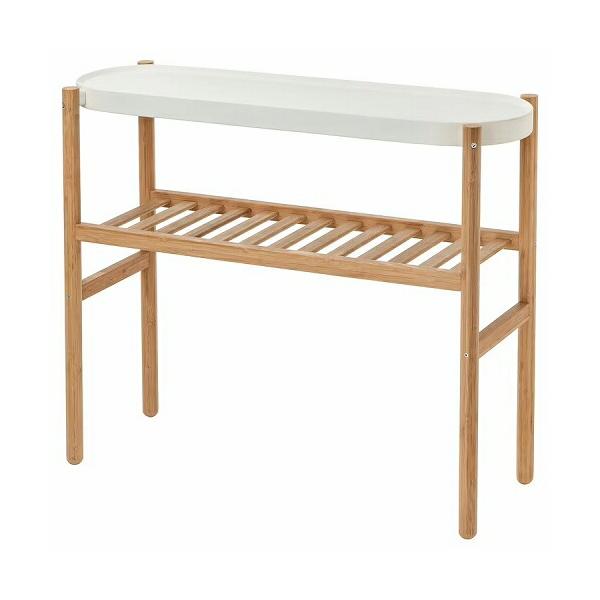 長さ: 84 cm幅: 28 cm高さ: 70 cm棚板1枚あたりの最大荷重: 15 kgこの商品は組み立てが必要です- 観葉植物のディスプレイに。お好きな場所に置いて楽しめます室内専用はたきでホコリを払ってください棚板: スチール, 粉体...