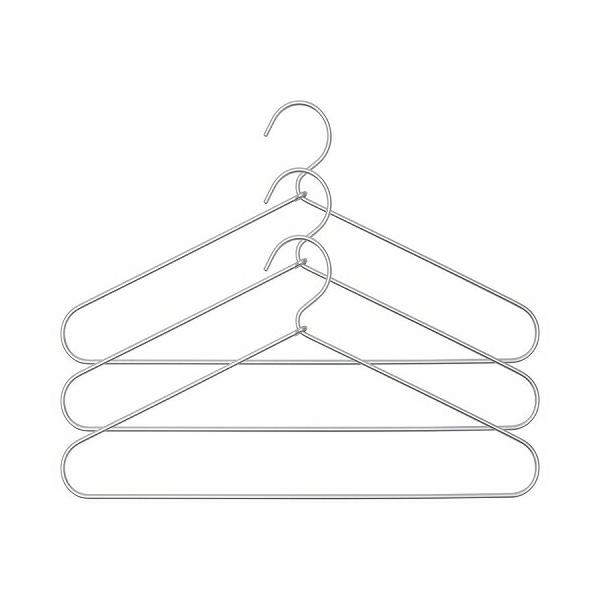 商品サイズ幅: 41cmパッケージ個数: 3 ピースアルミニウム 陽極酸化衣類をハンガーに掛けて収納できます室内・屋外兼用デザイナーChenyi Ke