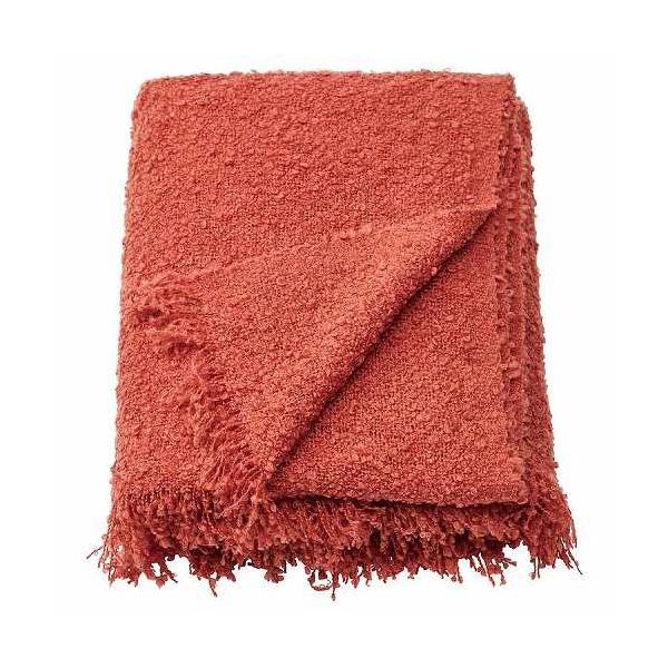 商品サイズ長さ: 170cm幅: 130cmポリエステル 100%収縮率：4%以下洗濯機で洗えます（30度以下）漂白不可低温（60度以下）でタンブル乾燥できますアイロン不可ドライクリーニング不可フリンジ付きのとても柔らかなクリンクルニットの...