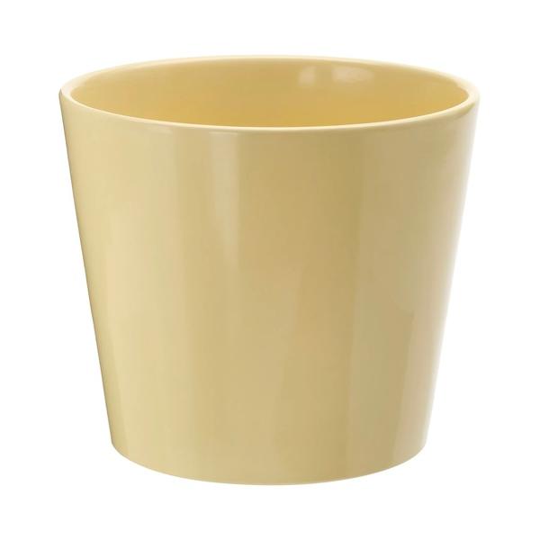 商品サイズ高さ: 15cm内径: 16cm植木鉢の最大径: 15cm外径: 17cm素材陶器 ピグメント 粉体塗装お手入れ方法湿らせた布で水拭きしてください室内専用床面を傷つけないようにするため、別売りのTRIXIG トリクシグ 接着式フロ...