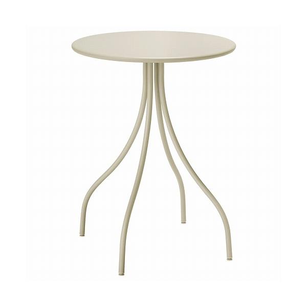 商品サイズ直径: 46cm高さ: 60.5cm最大荷重: 10 kgテーブルトップ 脚:スチール ポリエステル粉体塗装脚:ポリアミド樹脂石けん水を含ませた布で拭いたあと、きれいな布でから拭きしてくださいテーブルトップの最大荷重：10kgどこ...