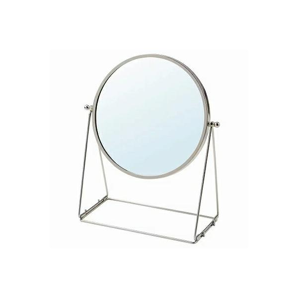 商品サイズ高さ: 24cm幅: 20cm直径: 17cmミラー:ガラス プラスチックフォイルフレーム:スチール ニッケルメッキ エポキシ加工ガラスきれいな布でから拭きしてくださいお手入れ情報きれいな布でから拭きしてくださいミラーの角度を自由...