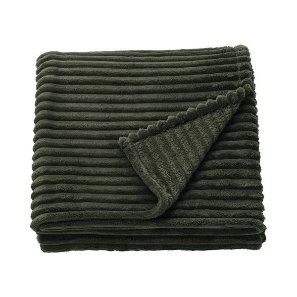 商品サイズ長さ: 250cm幅: 150cm素材ポリエステル 100%ふわふわで柔らかなグレーグリーンのフリース素材を使用したGULLSTRALE グルストローレ マルチカバーは、温かさと心地よさをさらに高めます。 テクスチャーのある表面が...