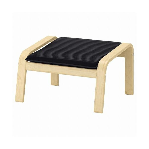 ★POANG ポエング オットマンフレームとクッションのセットになります★【フレーム】 ※組立サイズ幅: 68cm奥行き: 54cm高さ: 39cm素材：積層合板 バーチ材突き板 透明アクリルラッカー中性洗剤を含ませた布で拭いてくださいきれ...