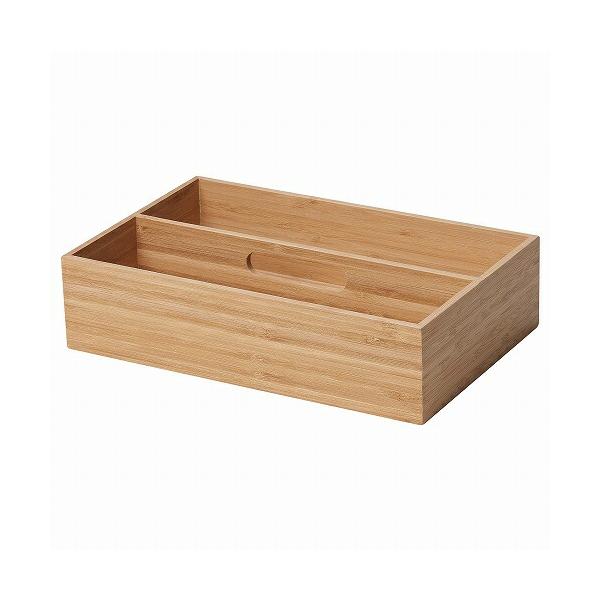 商品サイズ奥行き:28.0 cm高さ:7 cm幅:18.0 cm竹, 透明アクリルラッカー取っ手が付いているので、引き出しからテーブルへの持ち運びが簡単ですカトラリーやスパイス、ペンなどの収納に竹はキッチンにあたたかみのある洗練された雰囲気...