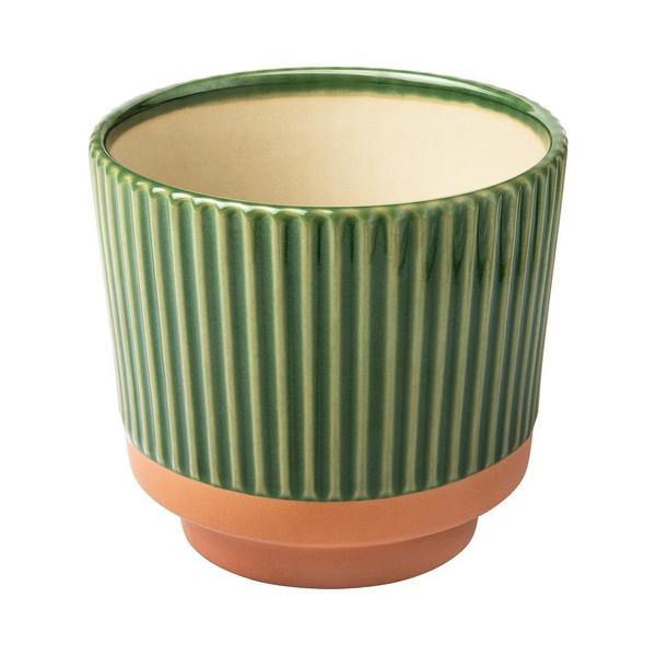 商品サイズ高さ: 14cm内径: 15cm外径: 16cm素材せっ器 顔料釉お手入れ方法湿らせた布で水拭きしてください室内でも屋外でも、使用できます何年たっても鮮やかで本物そっくりのFEJKA フェイカ 人工観葉植物を組み合わせられますイケ...