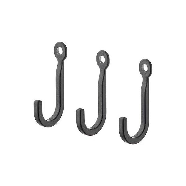 商品サイズ高さ: 52mmパッケージ個数: 3 ピース亜鉛 粉体塗装壁の材質により使用できるネジの種類が異なるため、専用の取り付けネジは含まれていません。壁の材質に適したネジをご使用くださいドアの裏側や狭いスペースに取り付けられる小さくてお...