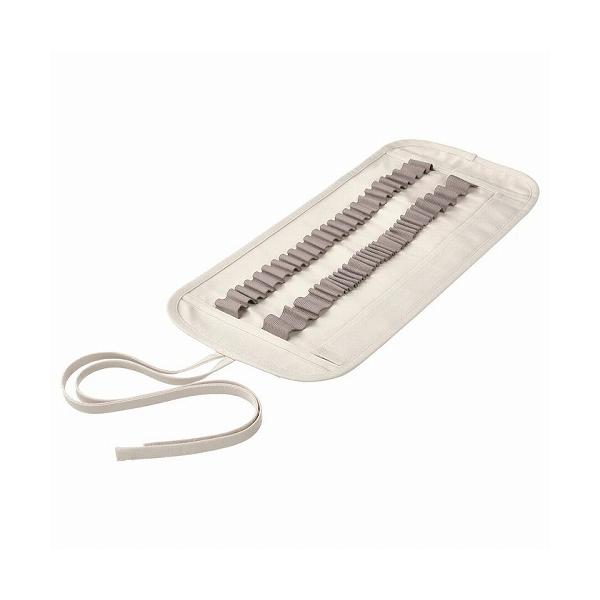 商品サイズ長さ: 46cm幅: 21cmポリエステル100%洗濯機で洗えます（40度以下、弱水流）漂白不可タンブル乾燥不可アイロン不可ドライクリーニング不可このペンケースは、色鉛筆や筆を保護しながら収納できます。 簡単に丸めて、ひもを結び、...