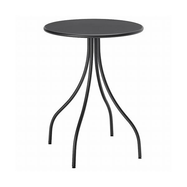 商品サイズ直径: 46cm高さ: 60.5cm最大荷重: 10 kgテーブルトップ 脚:スチール ポリエステル粉体塗装脚:ポリアミド樹脂石けん水を含ませた布で拭いたあと、きれいな布でから拭きしてくださいテーブルトップの最大荷重：10kgどこ...