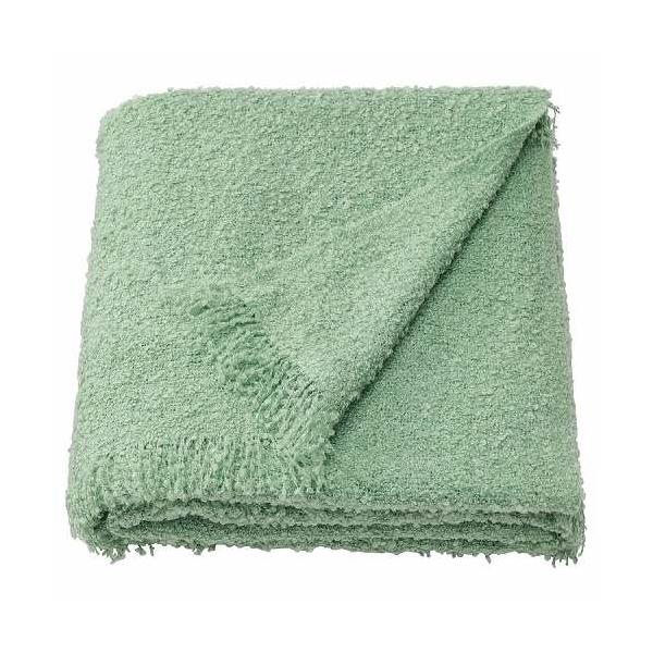 商品サイズ長さ: 170cm幅: 130cmポリエステル 100%収縮率：4%以下洗濯機で洗えます（30度以下）漂白不可低温（60度以下）でタンブル乾燥できますアイロン不可ドライクリーニング不可フリンジ付きのとても柔らかなクリンクルニットの...