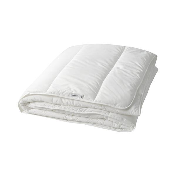 商品サイズ長さ: 200cm幅: 200cm中素材の重量: 1280 g総重量: 2450 g素材布地:ポリエステル 60% 再生繊維(リヨセル)40%中素材:ポリエステル 60% 再生繊維(リヨセル) 40%糸密度227糸密度とは、生地1...