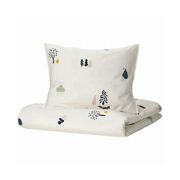 商品サイズ枕カバーの長さ: 50cm枕カバーの幅: 60cm掛け布団カバーの長さ: 200cm掛け布団カバーの幅: 150cm綿 80% ビスコースレーヨン 20%森の中のキツネやウサギを見つけた？このとても柔らかな掛け布団カバー＆枕カバー...