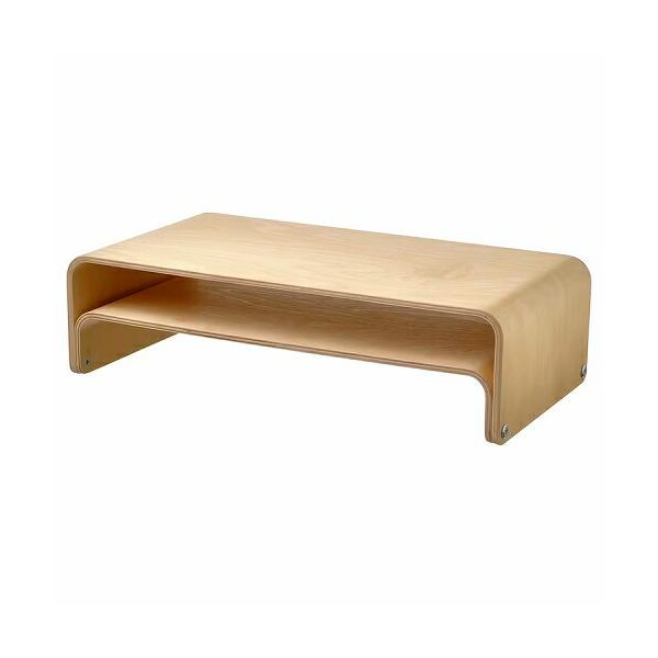 商品サイズ奥行き: 26cm幅: 52cm高さ: 14cm積層合板 バーチ材突き板 クリアラッカーいろいろな使い方ができるスタンド。固定棚として小物やキーボードを収納したり、必要な高さに応じて2台のスタンドとして使ったり、1台の高いスタンド...