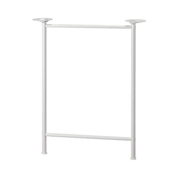 商品サイズ高さ: 70cm脚 レール 取付プレート:スチール エポキシ ポリエステル粉体塗装足:ポリプロピレン脚を取り付けるためのネジが付属しています面ファスナーが2個付いています厚さ25mm以上のテーブルトップに適していますLAGKAPT...