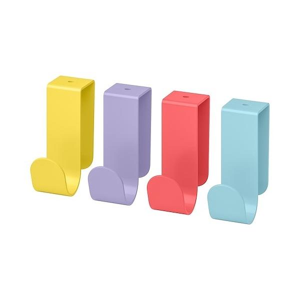 商品サイズ幅: 50mm奥行き: 18mm高さ: 47mm最大荷重 フック: 2 kgパッケージ個数: 4 ピーススチール エポキシ ポリエステル粉体塗装 エポキシ ポリエステル粉体塗装きれいな布でから拭きしてくださいPLATSA プラッツ...