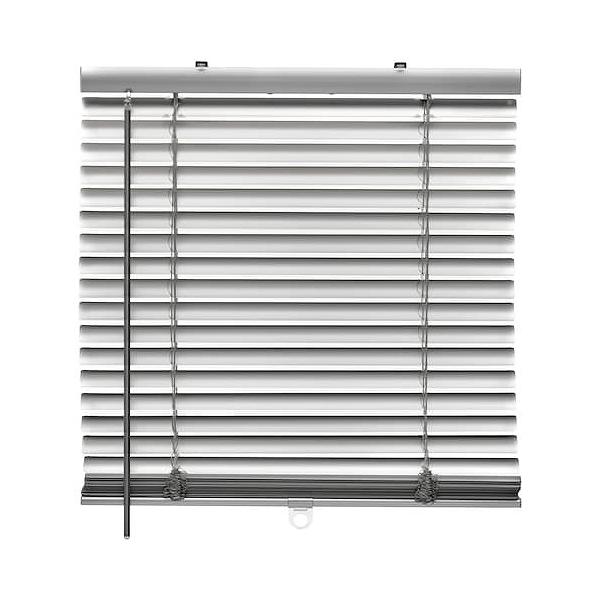 商品サイズ長さ: 155cm幅: 60cmスラット:アルミニウム 塗料フレーム:スチール 亜鉛メッキ押し上げたり、引き下げたりして、簡単にブラインドを上げ下げできます。 スラットの角度を変えるコードは組み込まれているので、すべての年齢層に安...