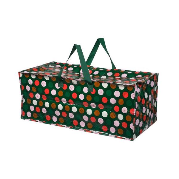 商品サイズ長さ: 73cm幅: 35cm高さ: 30cm容量: 76 l素材基本素材:ポリプロピレン 100% ポリプロピレン 100%ファスナー:ポリエステル 100%耐久性のある大きな収納バッグ。プレゼントやデコレーションから、掛け布団...