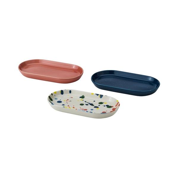 商品サイズ高さ: 2cm長さ: 20cmパッケージ個数: 3 ピース幅: 11cm素材せっ器お手入れ方法電子レンジ対応食器洗い乾燥機対応人生の最高のひとときに彩りと個性をプラスするサービングプレート3枚。 友人を招いてごちそうしたり、大切な...