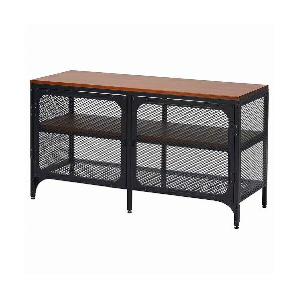 奥行き: 36cm高さ: 54cmトップパネルの最大荷重: 30 kg幅: 100cm枠組 サイドパネル ドア 底板:スチール エポキシ ポリエステル粉体塗装上部パネル 棚板:パイン無垢材 ステイン 透明アクリルラッカー必ず壁に固定してくだ...