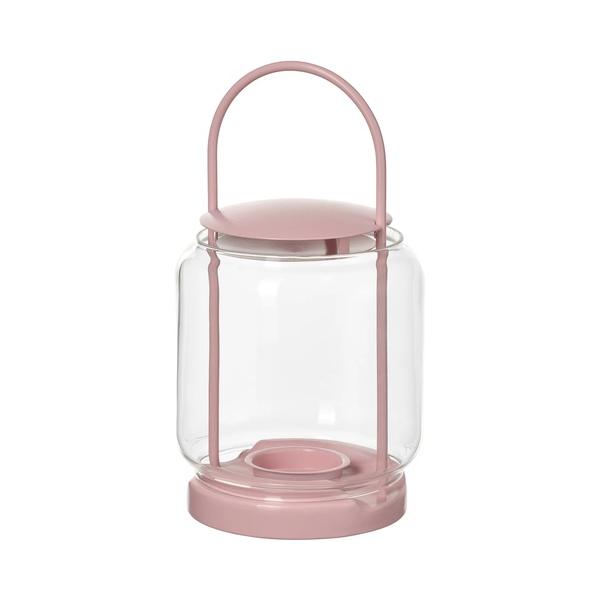 商品サイズ高さ: 21cm直径: 12cm素材ガラス:ガラスランタン:スチール ポリエステル粉体塗装夏の夜をゆっくり楽しむときのパーティーテーブルやバルコニー、アウトドアスペースを、キャンドルの光が魅力的に演出します。 便利な持ち手付き。ラ...