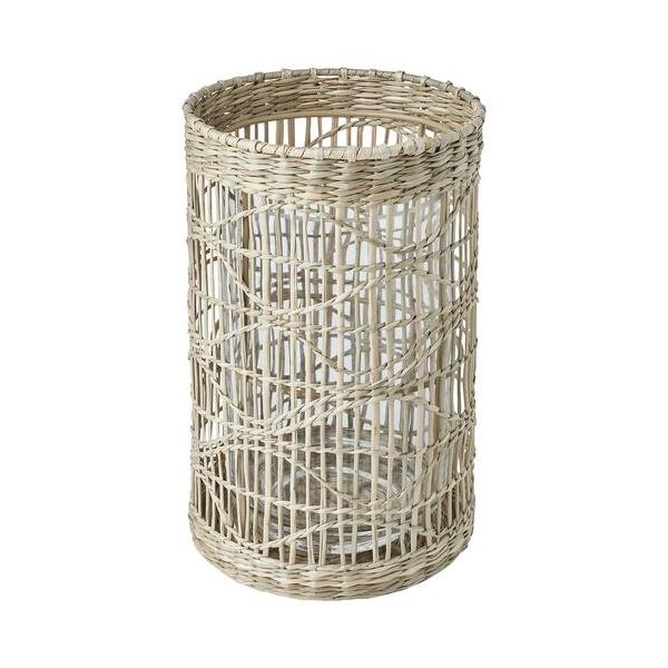 商品サイズ高さ: 25cm直径: 16cm素材基本素材:スゲ 透明アクリルラッカーフレーム 土台:スチール 粉体塗装チューブ:耐熱ガラスお手入れ方法湿らせた布で水拭きしてくださいきれいな布でから拭きしてくださいブロックキャンドル(高さ15c...