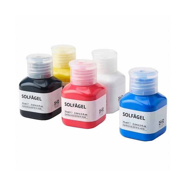 商品サイズ容量: 375mlパッケージ個数: 5 ピースレッド、ブルー、イエロー、ホワイト、ブラック容器:ポリエチレンプラスチックキャップ:ポリプロピレンプラスチック絵の具はよく振ってからご使用くださいアクリル絵の具はそのまま使えますが、少...