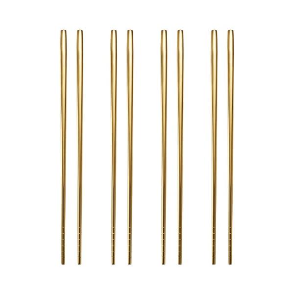 商品サイズ長さ: 24cm素材ステンレススチール 金属膜コーティングお手入れ方法食器洗い乾燥機対応初めてご使用になる前に、本製品を洗ってくださいこの黄銅色の箸があれば、アジアの伝統料理を本来の食べ方で楽しめます。 食卓が本格的な雰囲気になっ...