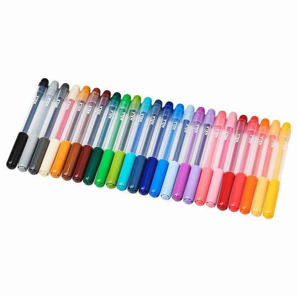 パッケージサイズ（※商品サイズとは異なります）幅: 16 cm高さ: 2 cm長さ: 35 cmプラスチックパーツ キャップ エンドプラグ:ポリプロピレンプラスチック虹の色が全部そろう24本のフェルトペンセットなら、世界中のものをなんでも描...