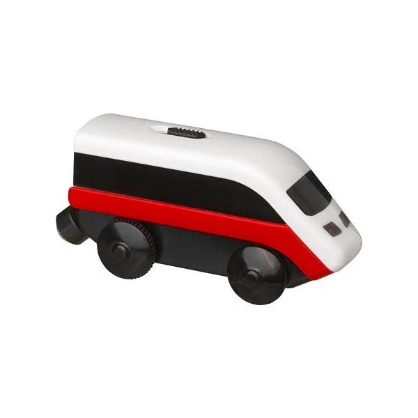 お役立ち情報対象年齢：3歳以上別売りの商品電池は別売りです。単4形アルカリ電池（LR03 AAA 1.5V）2本を使用しますお取り扱い上の注意湿らせた布で水拭きしてくださいさいさあ、駅を出発する時間です。ボタンを前に押して出発進行！ バック...