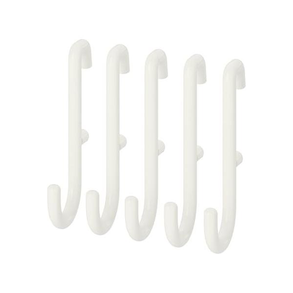 商品の大きさ奥行き: 2.5 cm高さ: 6 cmパッケージ個数: 5 ピーススチール, 亜鉛メッキ, エポキシ/ポリエステル粉体塗装鍵やアクセサリー、キッチンツールなどをすっきり整理できます取り付けも移動も簡単。工具は必要ありませんお役立...