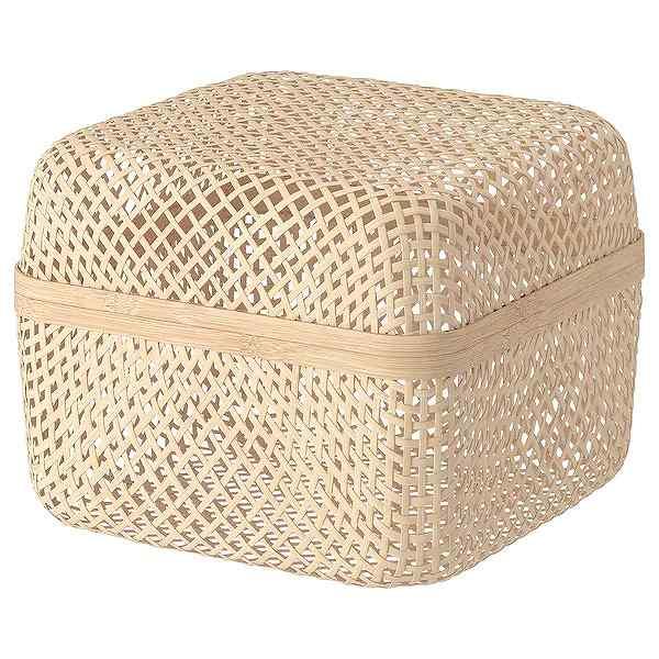 商品の大きさ幅:30 cm奥行き:30 cm高さ:23 cm材料竹, 透明アクリルラッカー奥行き35cmのEKET エーケト キャビネットにぴったり収まりますデザイナーIKEA of Sweden