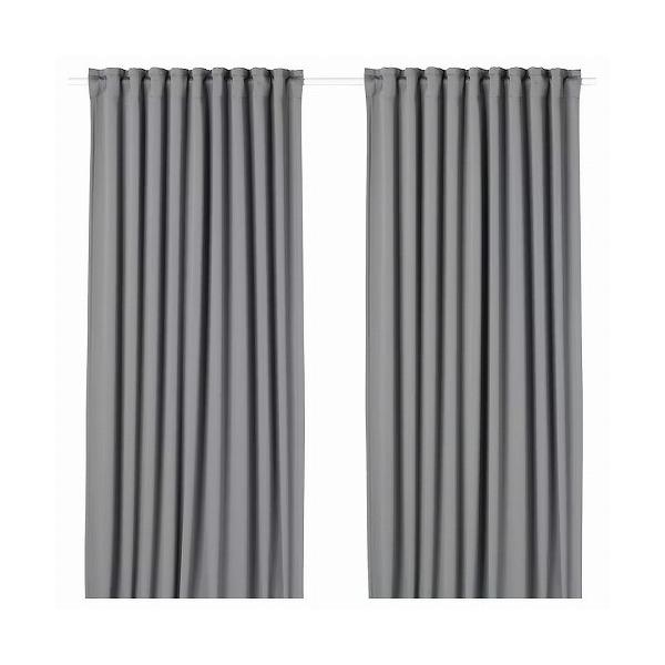 商品の大きさ長さ: 250 cm幅: 145 cm重さ: 2.00 kgサイズ: 3.63平米パッケージ個数: 2 ピースポリエステル 100%光が差し込むのを遮り、部屋の中を完全に暗くします冬の冷気や夏の熱気を遮断しますカーテンロッドまた...