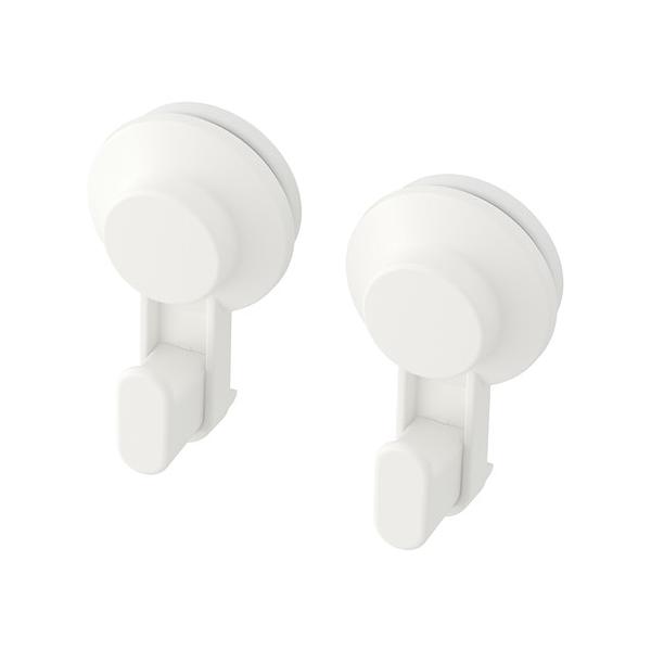 商品の大きさ長さ: 10 cm幅: 6 cm高さ: 4 cm最大荷重/フック: 3 kgパッケージ個数: 2 ピースフレーム/ プレート: ポリカーボネイト樹脂吸盤: 合成ゴムカバー/ 本体/ フック: 再生ABS樹脂押し付けるだけで簡単に...