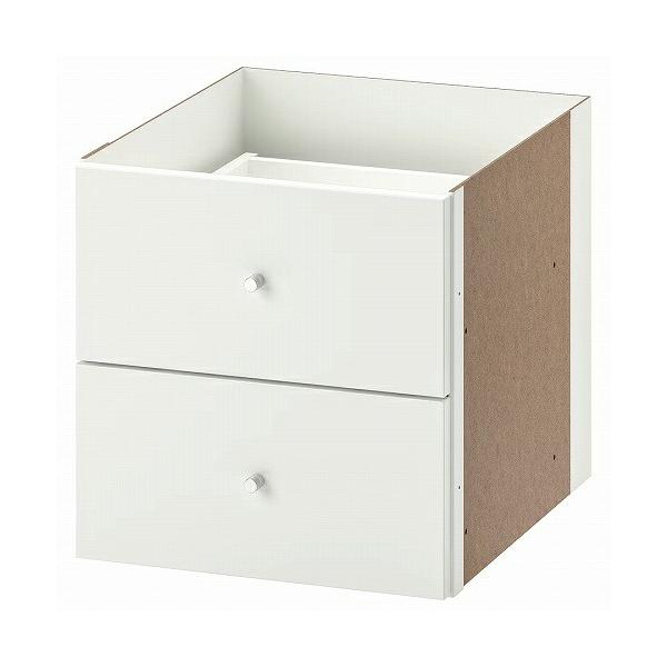 お役立ち情報専用のインサートを使えば、収納ニーズに合わせてKALLAX/カラックス シェルフユニットをカスタマイズできます商品の大きさ幅: 33 cm奥行き: 37 cm高さ: 33 cm素材基本素材: 繊維板フォイル引き出し底部: 繊維板...