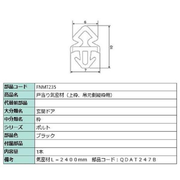 ジャンル / LIXIL / リクシル / TOSTEM / トステム / 戸当り / パッキン / 気密材 / 新築 / リフォーム / 交換 / DIY