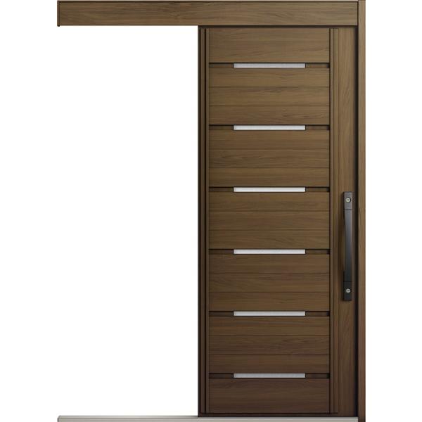 【発売日：2020年01月01日】ジャンル / LIXIL / リクシル / TOSTEM / トステム / エルムーブ / スライディング / アルミ / 木目調 / セレクト / 玄関 / 引戸 / 一本引き / 袖付 / 新築 / リ...