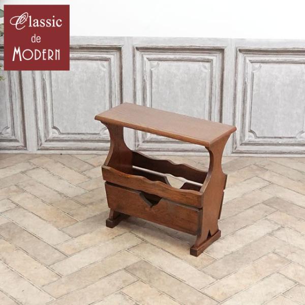 ●品名・品番antique65390　マガジンラック　1940年頃　オーク材　オランダ●サイズW 55 x D 22 x H 52 cm●商品についてレトロな雰囲気があるマガジンラックです。素朴でぬくもりあるデザインですね。雑誌入れ、新聞入...