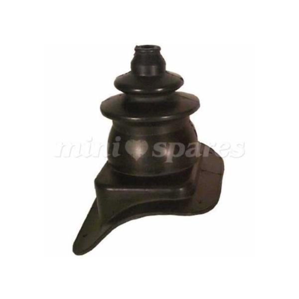 英国ミニ専門ショップミニスペアーズ社より取り寄せました。 リモートタイプ仕上がりが荒いケースもありますのでノンクレームでお願いします。GEAR LEVER RUBBER GAITER REMOTE TYPE22A608Reproductio...