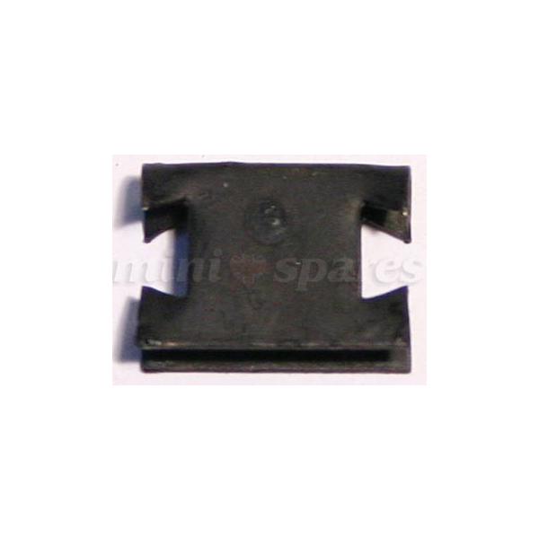 英国ミニスペアーズ社より取り寄せました。純正品  MILD STEEL SEAM MOULDING CLIPThese are the original Rover Xparts clips that hold on the vertica...