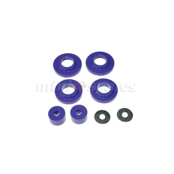 英国ミニスペアーズ社より取り寄せました。ウレタン強化品 C-STR643This is a budget way of improving the stability of the front subframe leaving the re...