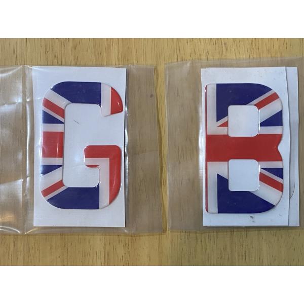 CLASSIC MINI UNION JACK GB STICKERS AUSTIN MORRIS COOPER ROVER BOOT PAIR 4GF5高さ77ミリ