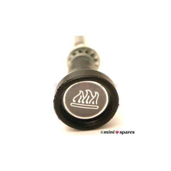 英国ミニ専門ショップより仕入れました。    HEATER CABLE FLOATING IN LINE PLASTIC HEATER VALVE 88-91This very late model heater cable 31.25" ...