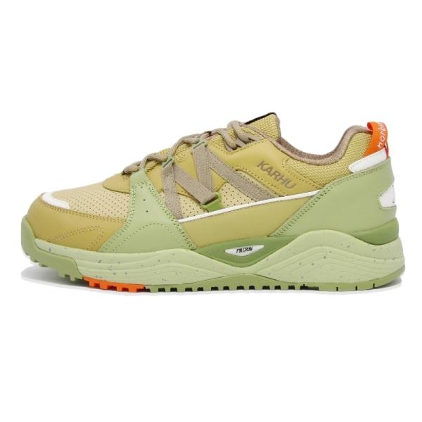 ◇商品説明◇■ブランド　：KARHU × Norbit■色・素材　：SAGE GREEN/BEIGE■サイズ　　：表記サイズ：US8.5 約26.5cm ■状態　　　：S 未使用品 (保管/展示/試着等の微細な状態変化がございます。) 製造...