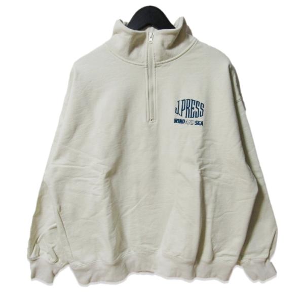 ◇商品説明◇■ブランド　：WIND AND SEA × J.PRESS ORIGINALS■色・素材　：ホワイト 白/コットン■生産国　　：中国製■サイズ　　：表記SIZE：L 着丈：約62.5cm 身幅：約66cm 肩幅：約59cm 袖丈...