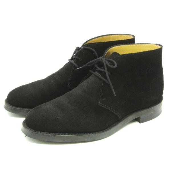◇商品説明◇■ブランド　：CROCKETT&amp;JONES■色・素材　：ブラック 黒■サイズ　　：表記サイズ：UK6E 約24.5cm前後 アウトソール：約28.6cm 最大幅：約10.6cm ラスト：224 ワイズ:E ■状態　　　：...