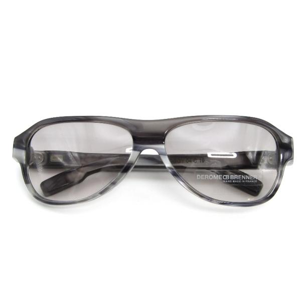 ◇商品説明◇■ブランド　：DEROME BRENNER■色　　　　：フレーム:19 グレー/シルバーササ/レンズ:グレーグラディエント■サイズ　　：サイズ：56□16-129 レンズ 縦：約40mm フロント縦：約45mm フロント横：約1...