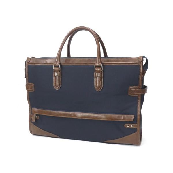 SENSORIGO センソリゴ ブリーフケース ビジネスバッグ 鞄 ネイビー 紺 バッグ 鞄 中古【中古】60003497 :60003497 ...