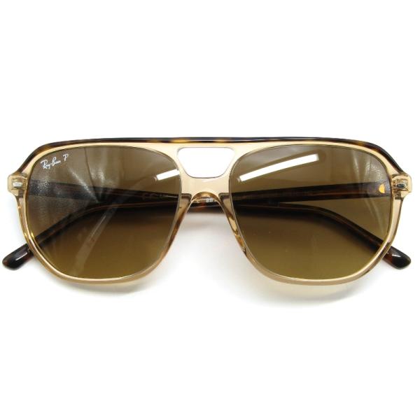 ◇商品説明◇■ブランド　：Ray-Ban■色　　　　：フレーム:1292/M2 ポリッシュブラウン/ハバナ/レンズ:ブラウングラディエント ポラライズド■サイズ　　：サイズ：57□16-145 レンズ 縦：約45mm フロント縦：約49mm...