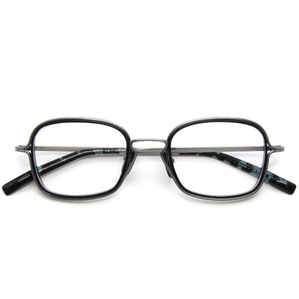◇商品説明◇■ブランド　：DITA■色　　　　：フレーム:Brushed Black Palladium/Matte Navy/レンズ:クリアレンズ/伊達メガネ（度なし）としてご使用いただけます。■サイズ　　：サイズ：48□20-145 レ...